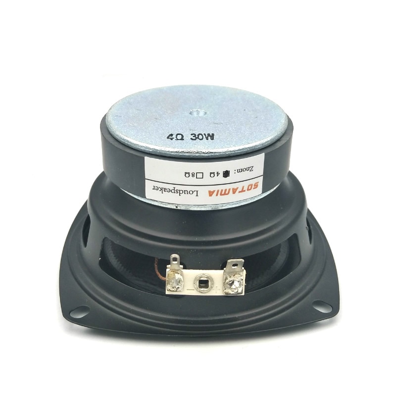 SOTAMIA 1Pc 4 Inch Midrange Woofer Sound Speaker 4... – Grandado