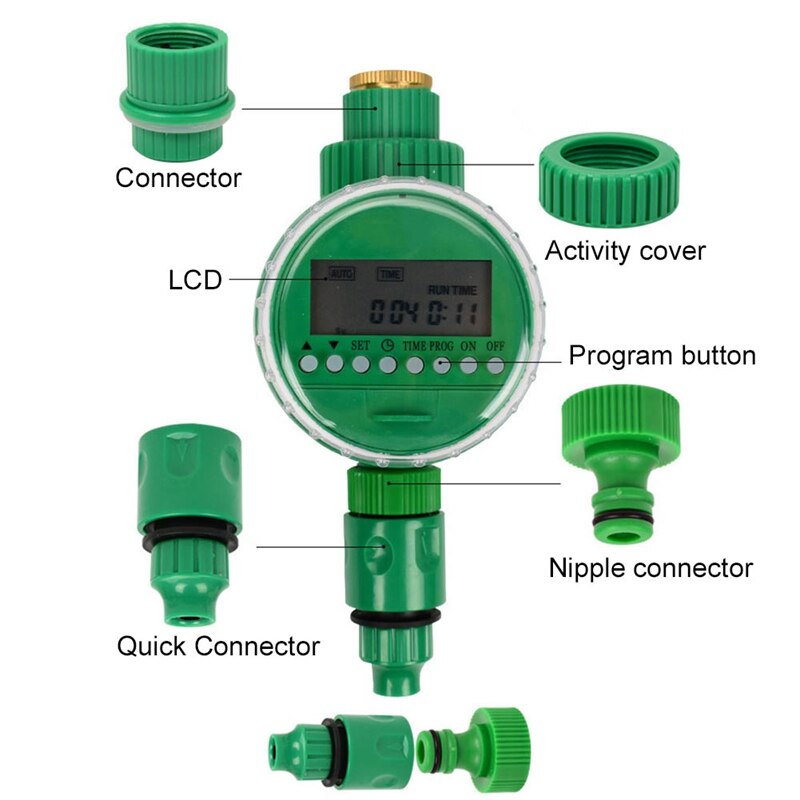 1Pc Water Timer Garden Automatic Irrigation Wateri... – Grandado
