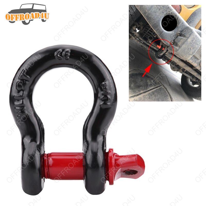 Heavy duty återvinningsbygel d bow shackle 4.75t 3... – Grandado