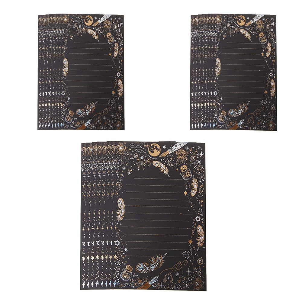 XRHYY Black Writing Letter High-end Vintage Bronzi... – Grandado