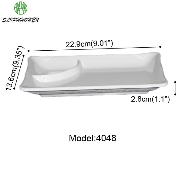 A5 Melamine Plaat Restaurant Zalm Schotel Plaat Me... – Vicedeal