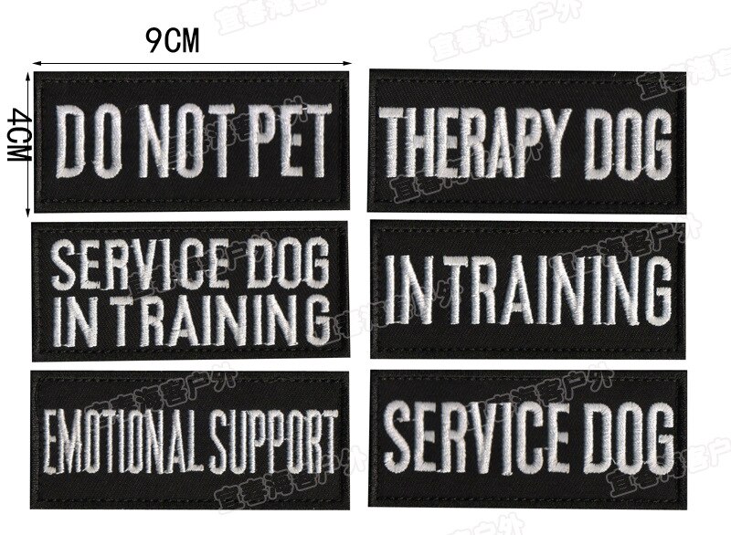 Pet Strap Cloth Sticker Chapter Do Not Pet Trainin... – Grandado