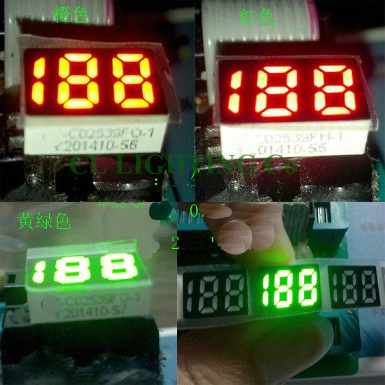 188 DIGI Gemeinsame Anode 0,25 zoll rot 7 Segment ... – Grandado