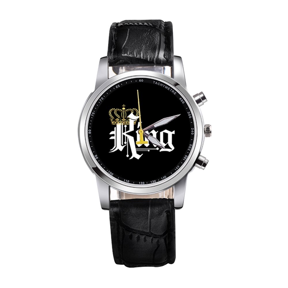 KING QUEEN Quartz Movement Boys And Girls Watch Mu... – Grandado