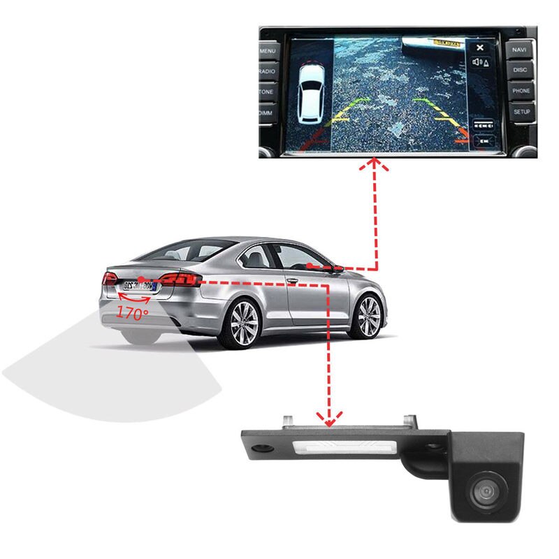 Car Rear View Reverse Camera Night Vision Reverse ... – Grandado