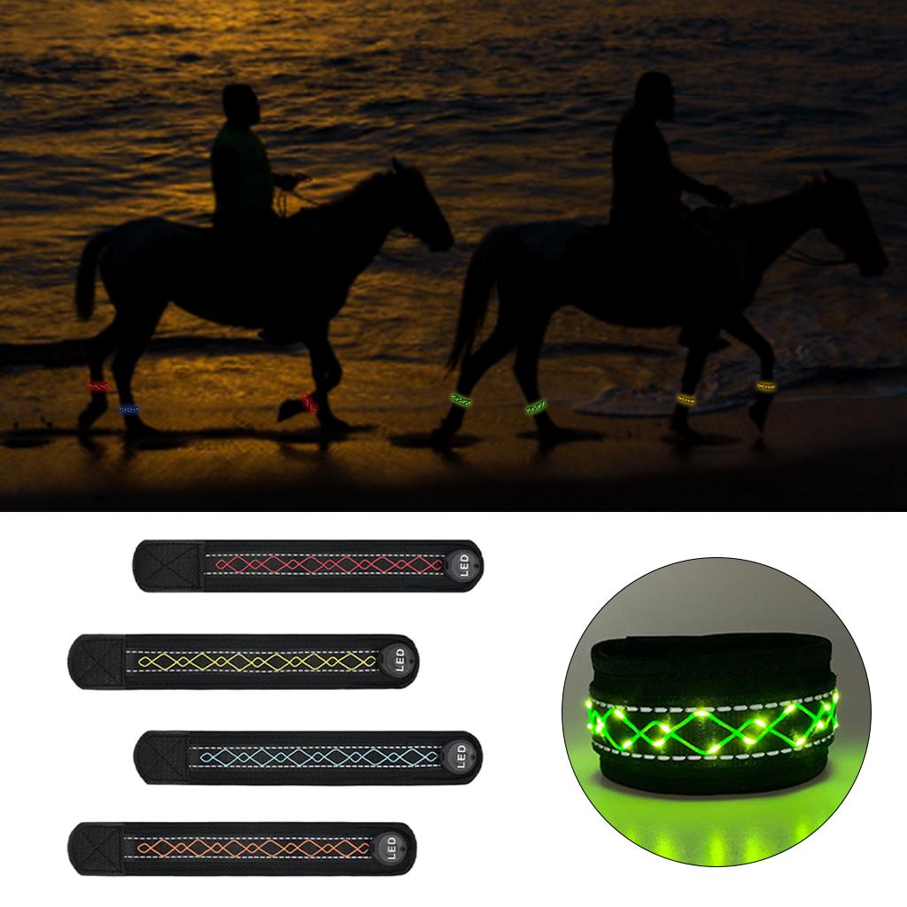 LED Horse Leg Strap High Visibility for Horseback ... – Grandado