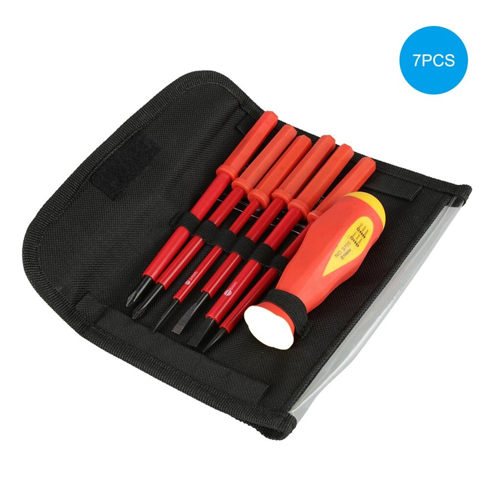 7 Pieces 9705 Type High Voltage Electrician Set Sc... – Vicedeal