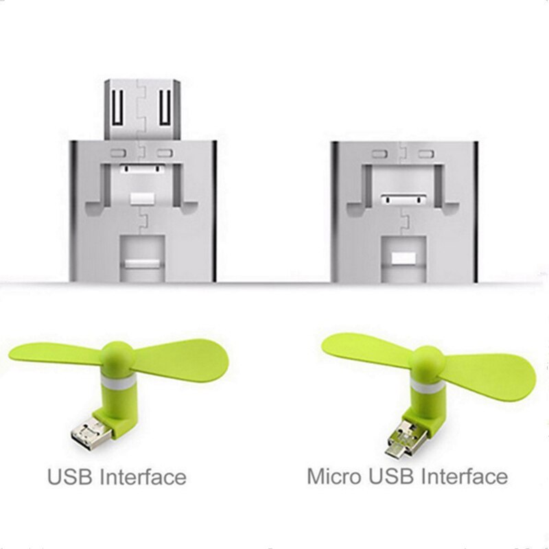 10 st fickfläktar usb gadget bärbar sommar micro u... – Vicedeal
