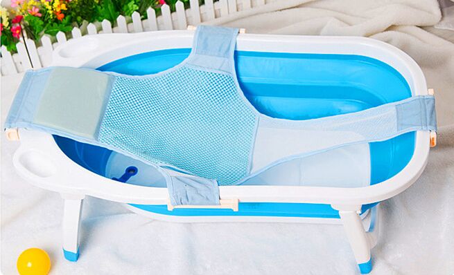 Baby badekar baby justerbar badestol badekar badek... – Grandado