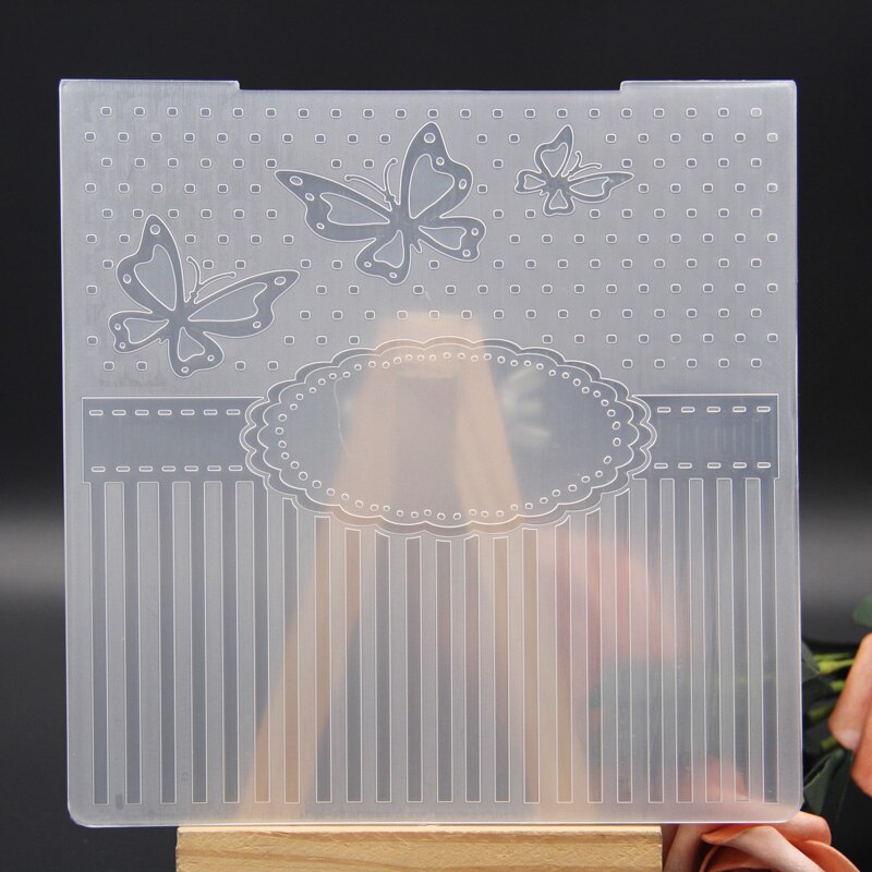 KLJUYP Butterfly Plastic Embossing Folders for DIY... – Vicedeal
