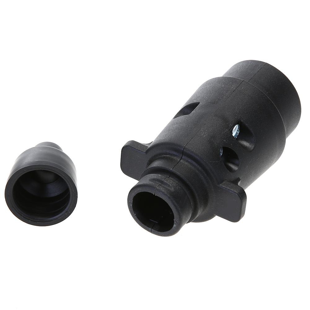 VODOOL 12V 7-Way Round Plastic RV Trailer Plug 7 P... – Grandado