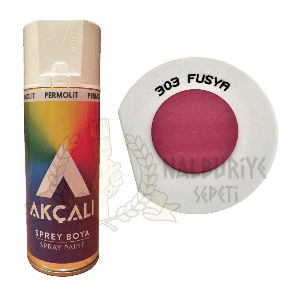 Akçalı FUCHSIA PINK Spray Paint 400ml - 303 – Grandado