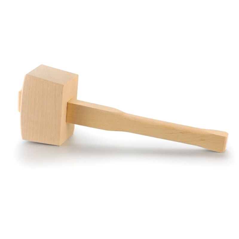 Beech Solid Carpenter Wood Wooden Mallet Hammer Ha... – Vicedeal