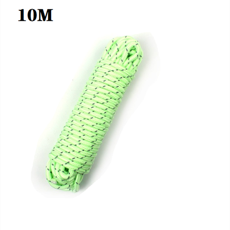 Luminous Reflective Paracord 5mm 550 Nylon Cord Te... – Grandado