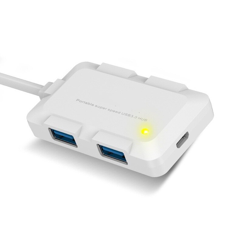 4 Ports USB3.0 Hub 5Gbps Super Speed Hab 750mm Cab... – Grandado