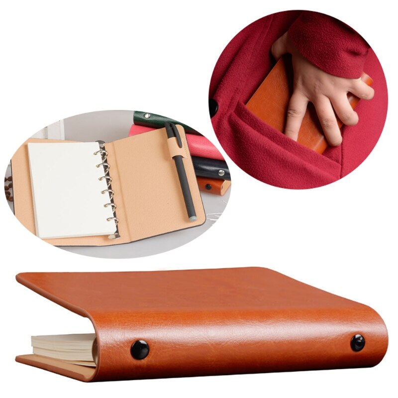 A7 Pocket Losbladige Notebook Lederen Cover Busine... – Grandado