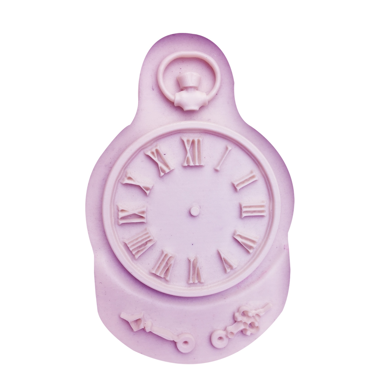 M0714 Clock shape Silicone Mold for cake Decoratio... – Vicedeal