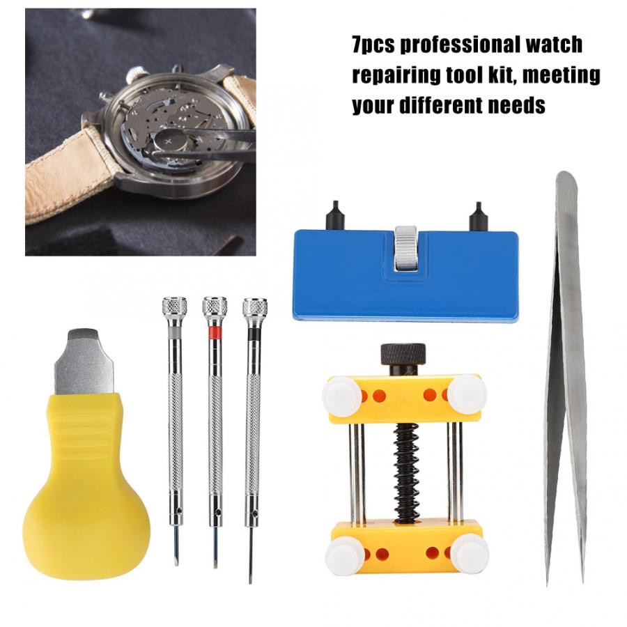 7pcs Watch Repairing Tool Accessory Kit for Watch ... – Grandado