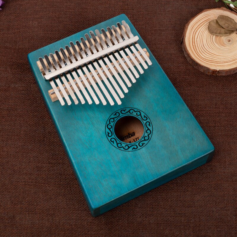 Kalimba 17 tangent tummar piano hög mahogny protab... – Grandado