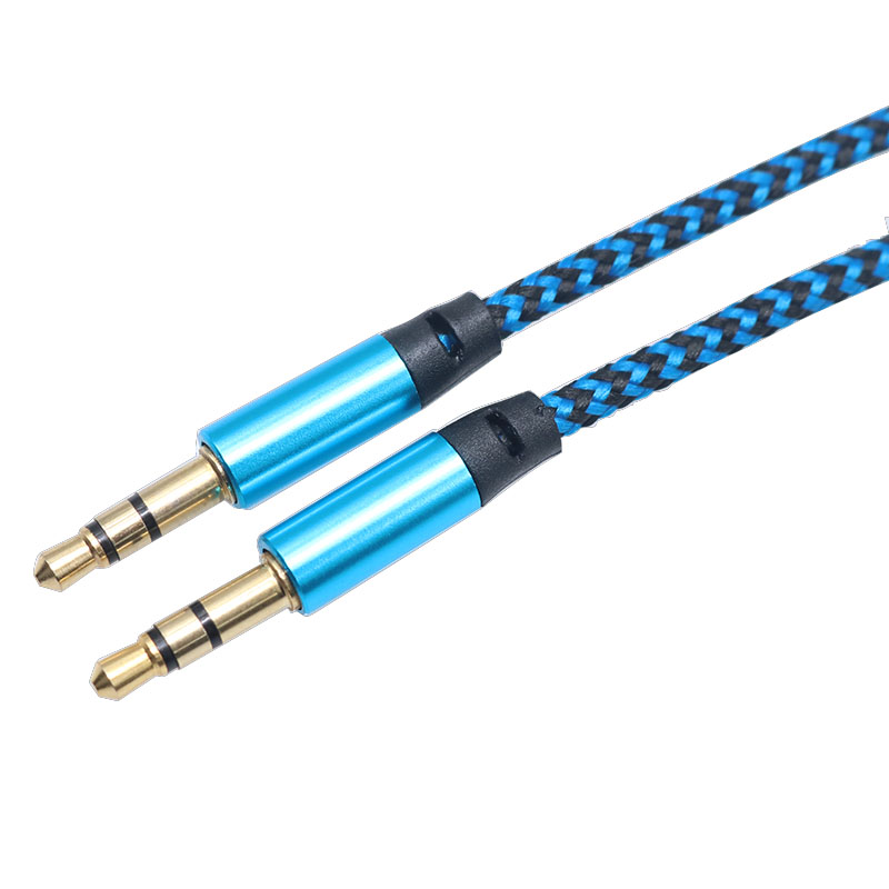 1 inches Nylon Male To Male Audio Cable 3.5mm Audi... – Grandado