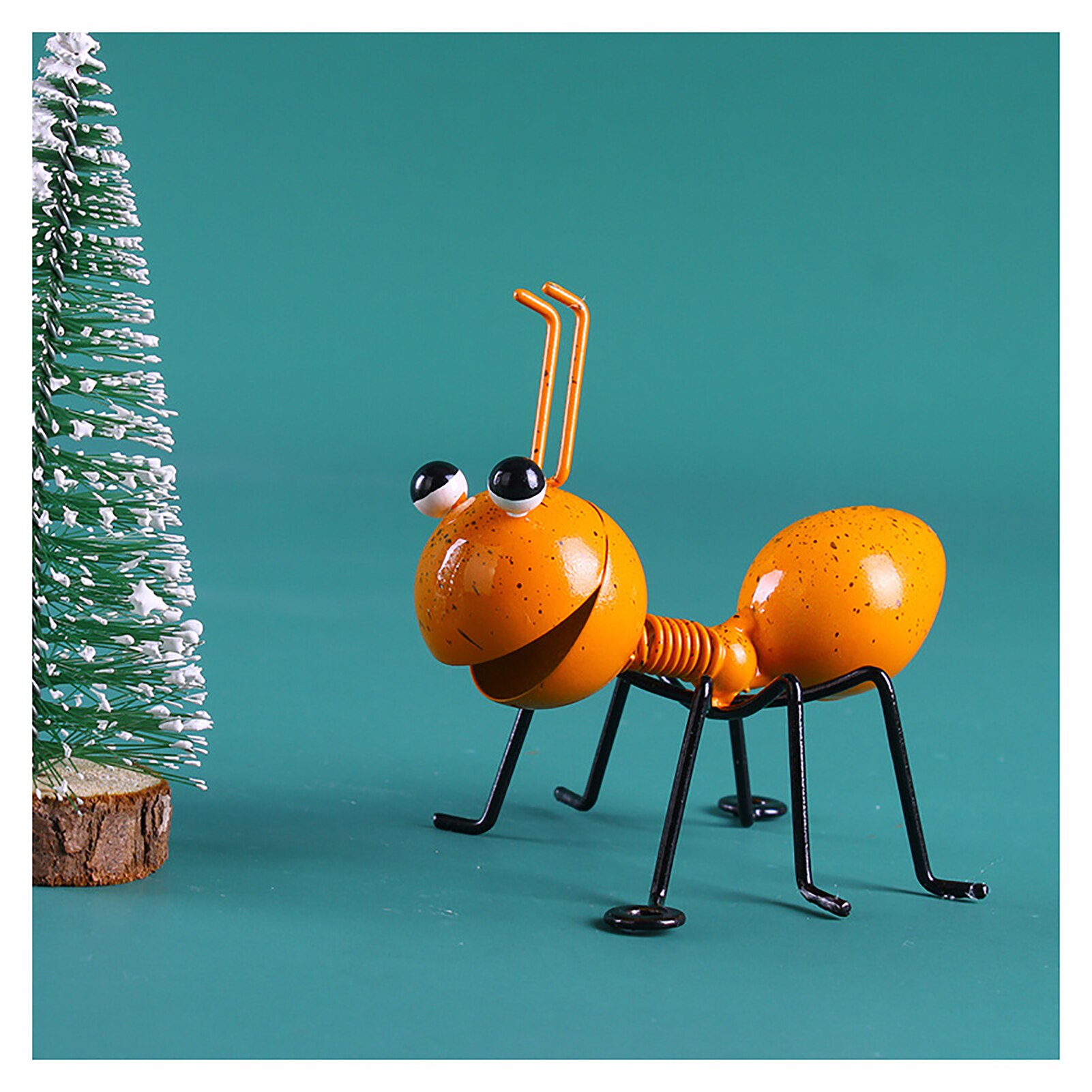 Tuin Yard Decoratie Mier Met Hoofd Schudden Levend... – Vicedeal