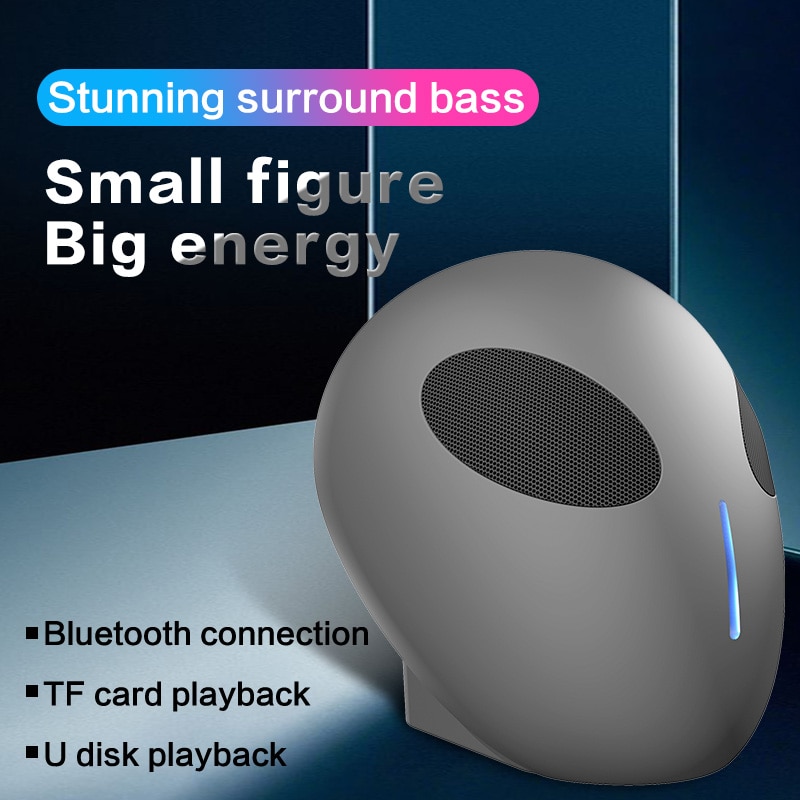 Alien Portable Wireless Bluetooth speaker subwoofe... – Vicedeal