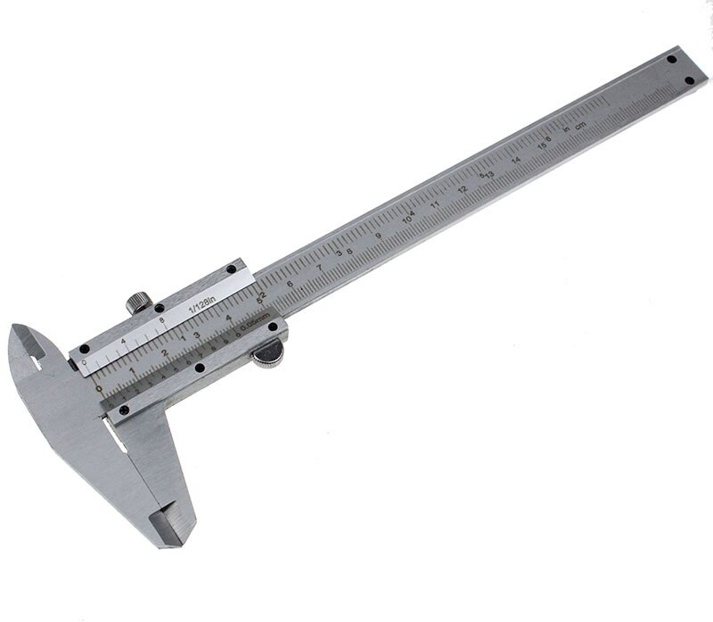 stainless steel vernier caliper 6" 0-150mm vernier... – Vicedeal