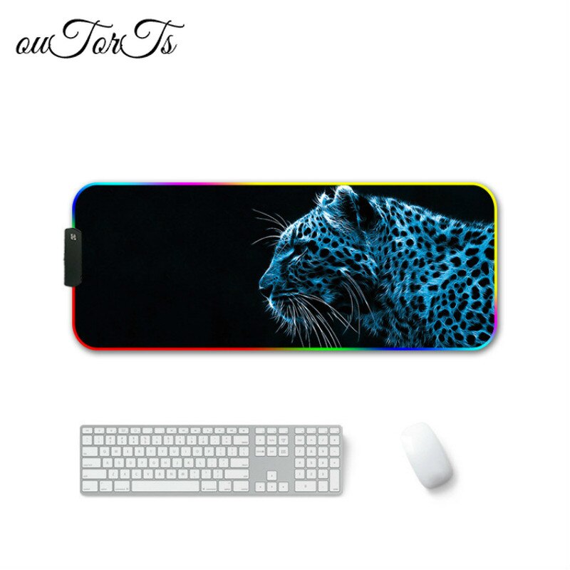 LED Light Gaming Mouse Pad RGB Large Keyboard Cove... – Grandado