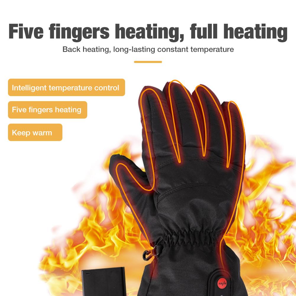 4.5-5w Motorcycle Gloves Rechargeable Electric Hea... – Vicedeal