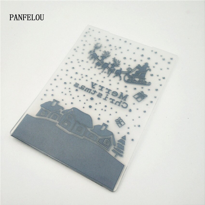 PANFELOU Easter Easter deer car Embossing folders ... – Grandado