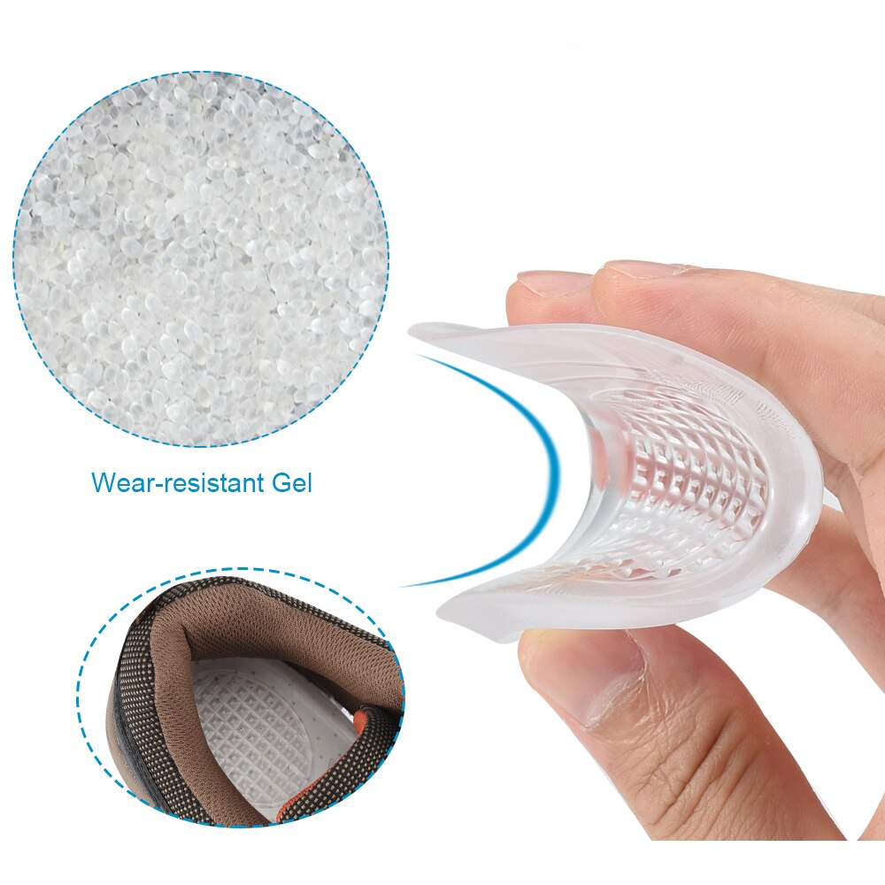 Demine Silicon Gel Heel Cushion Cup for Men Women ... – Grandado