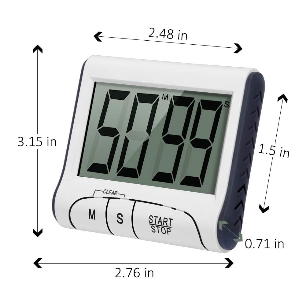 Digital Kitchen Timer Countdown Up Cooking Timer C... – Grandado