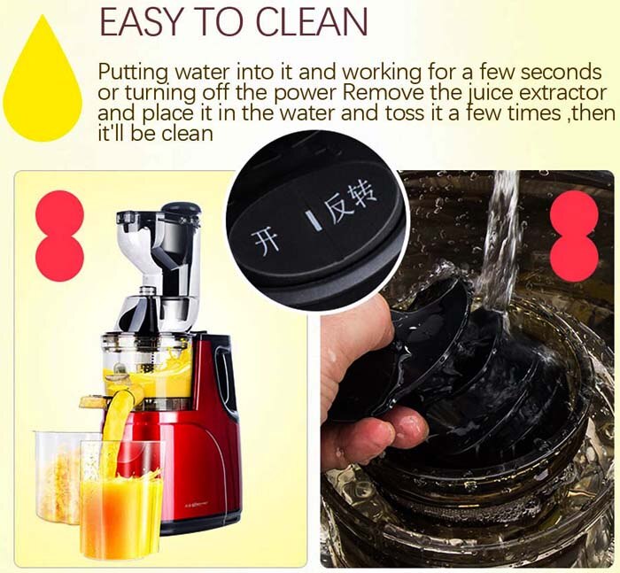 Cold Press juicer slow masticate 7 level extractor... – Grandado