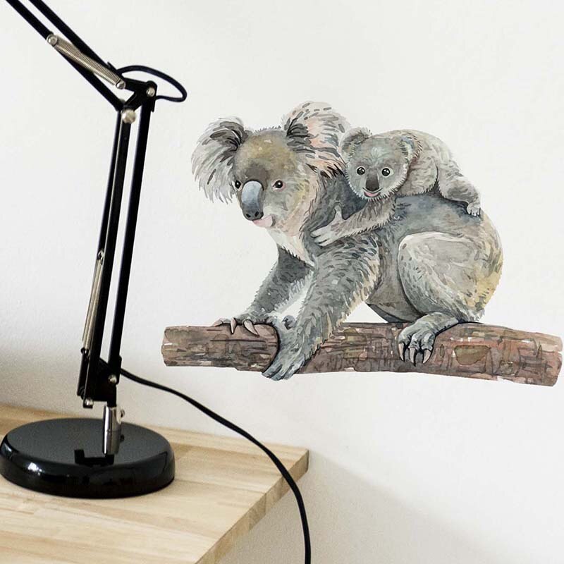 Cute Koala bear home decoration wall stickers for ... – Grandado