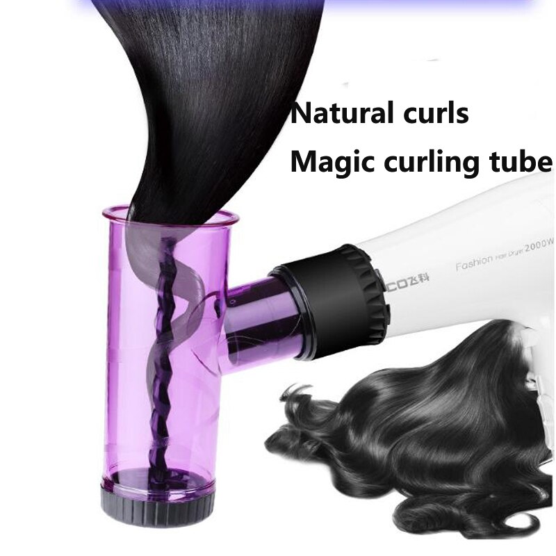 Curling tube lazy person blowing curly hair wind h... – Vicedeal