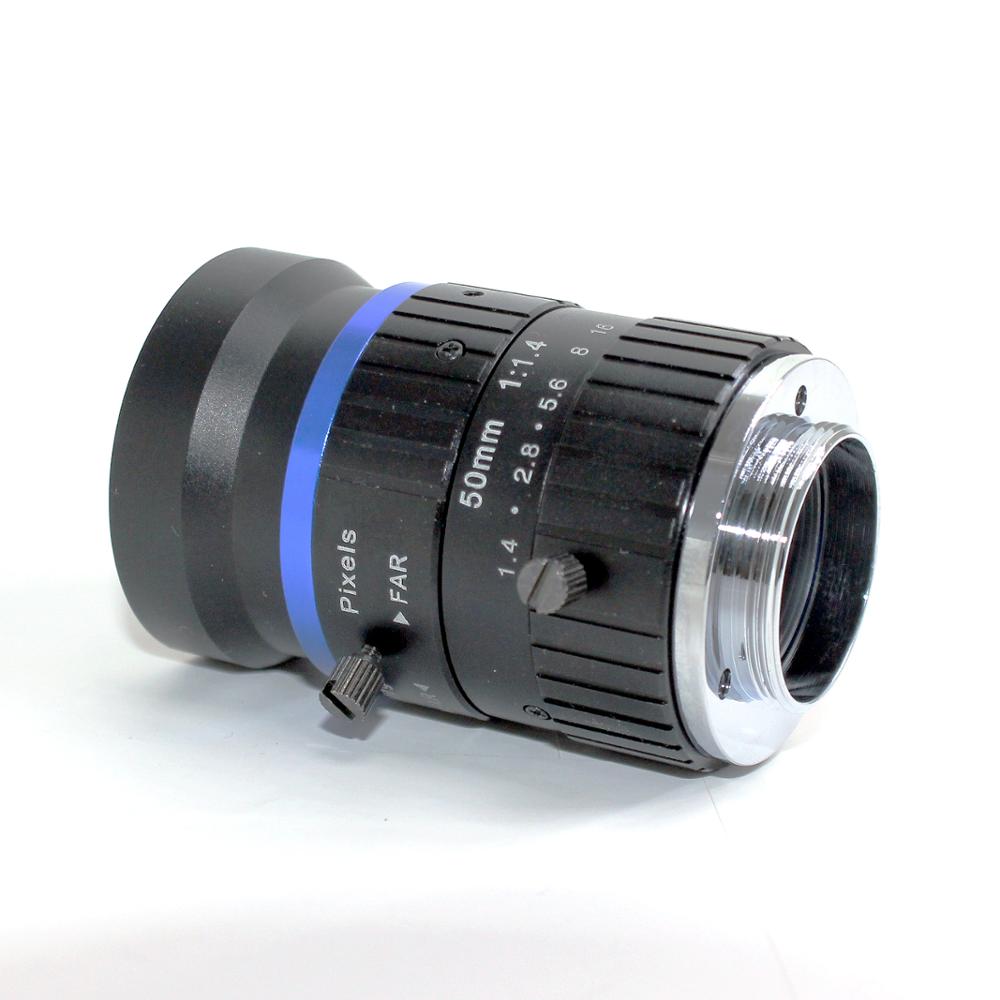 8Mega Pixeis 50mm cctv lens C mount f/1.4 CCTV Len... – Grandado