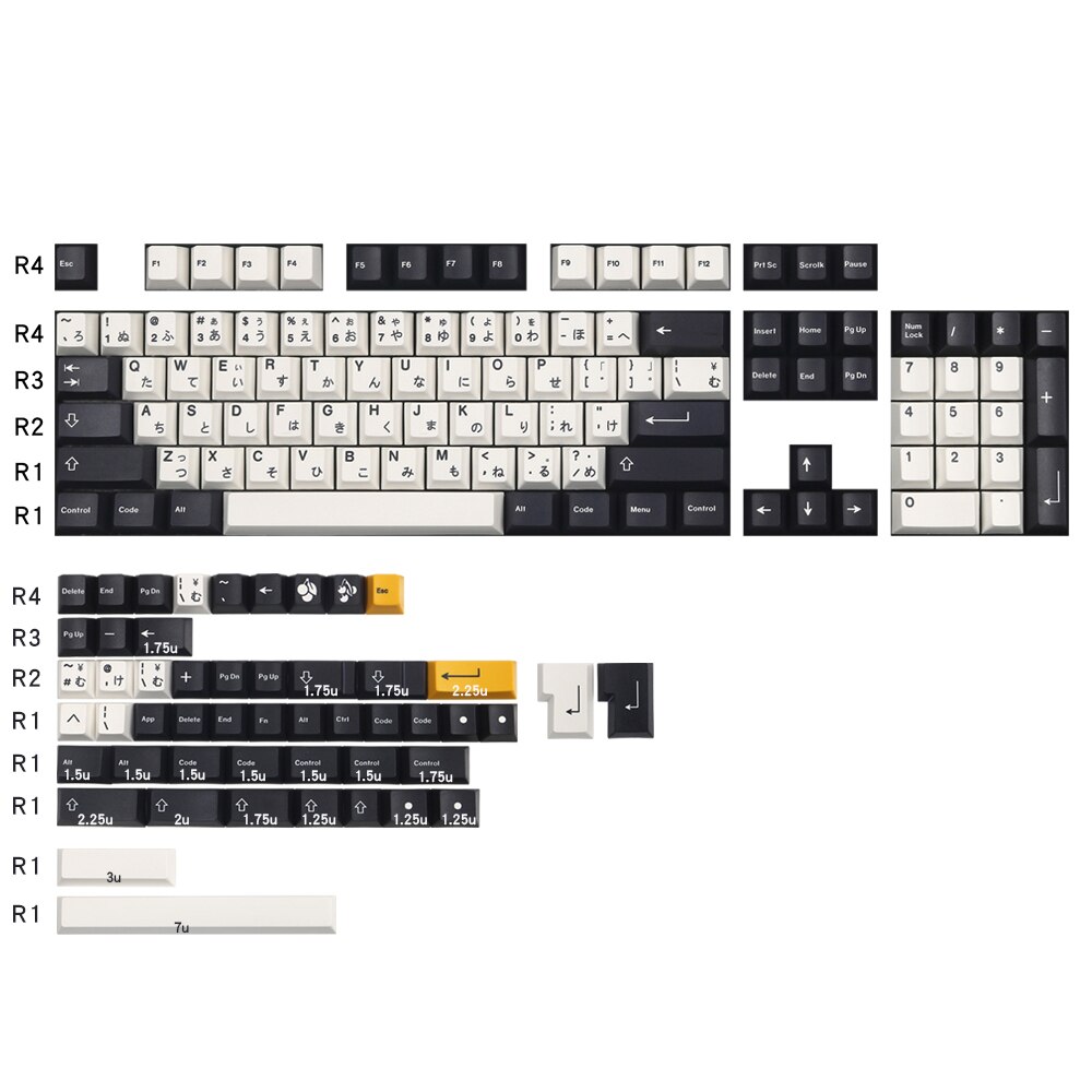 PBT 155 Keys Cherry Profile DYE-SUB Japanese Keyca... – Vicedeal