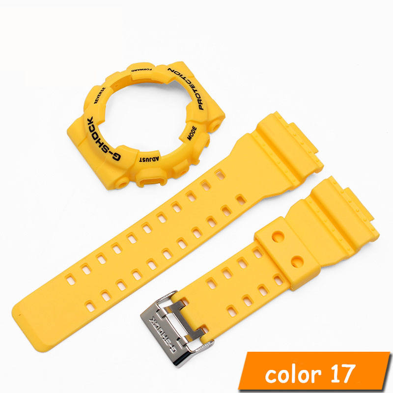 For Casio GA-110 GA100 GD-120 Silicone Band Rubber... – Vicedeal