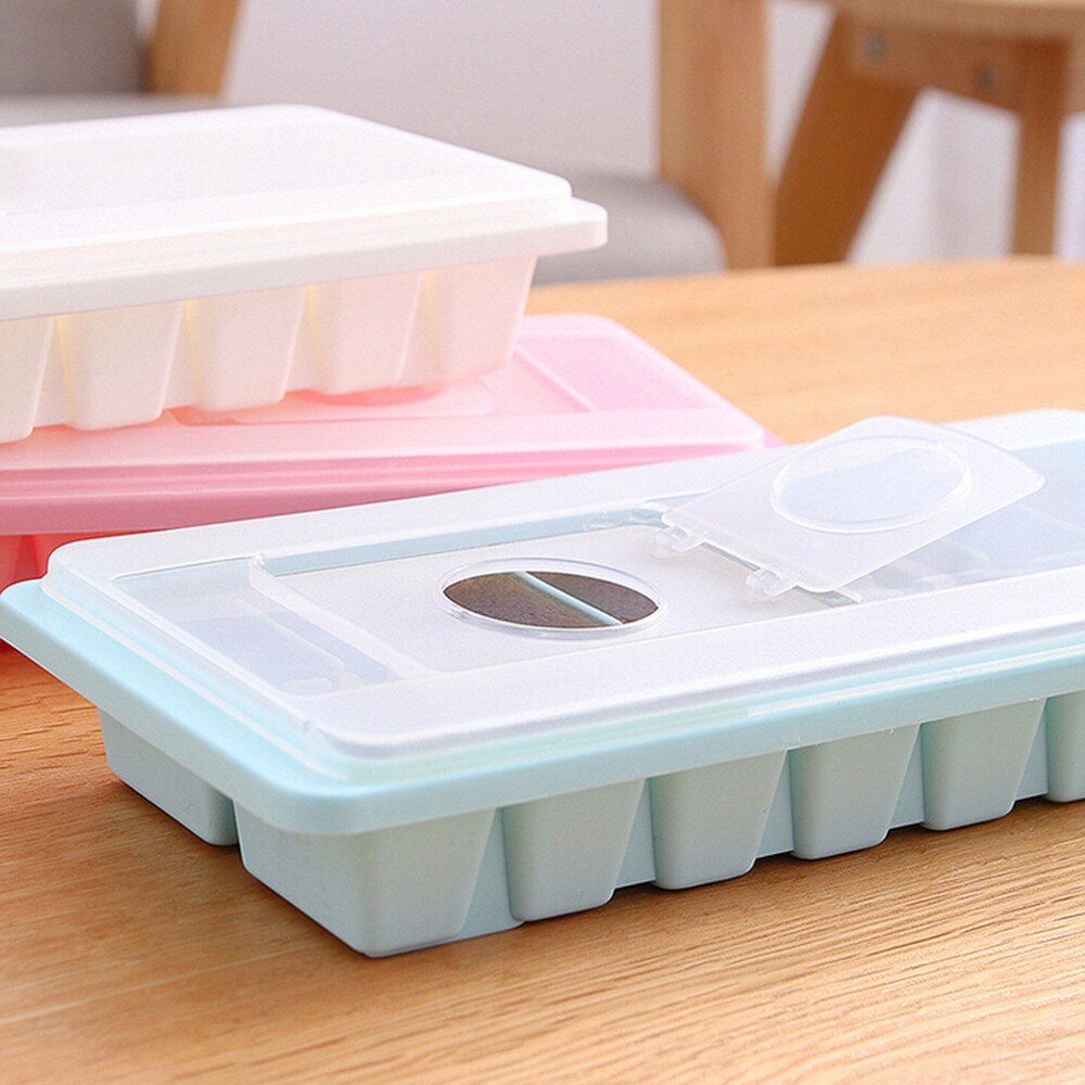 Ice cube tray Summer Ice Cube Box With Lid Cover D... – Vicedeal