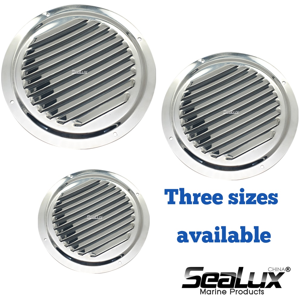 Sealux Rvs 304 Ronde Louvered Vent Air Vent Grille... – Vicedeal