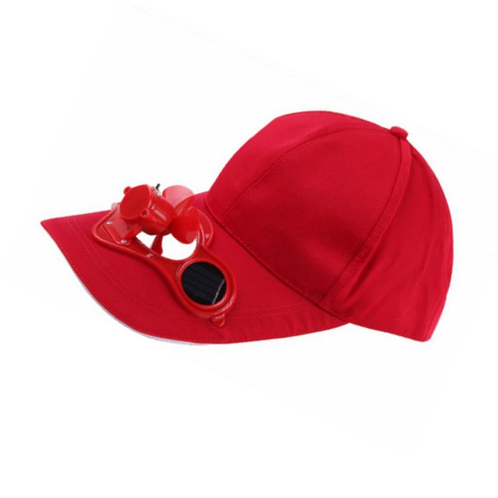 Solar Powered Rechargeable Battery Saving Fan Hat ... – Vicedeal