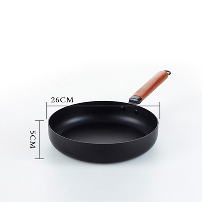 Bear Leader 26CM Frying Pan Non-stick Cast Iron Pa... – Grandado
