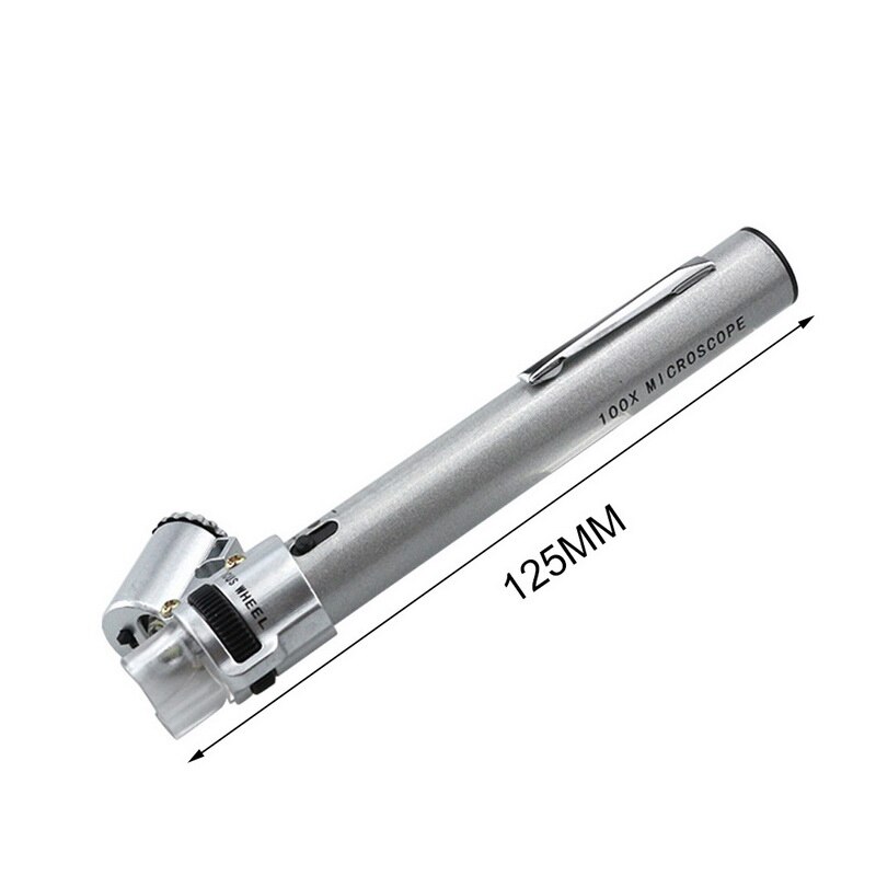 100X With LED Light Magnifying Glass Lens Handheld... – Grandado