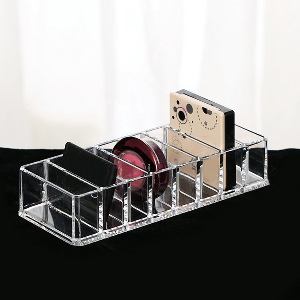 Eyeshadow Display Divided Makeup Organizer Clear A... – Grandado
