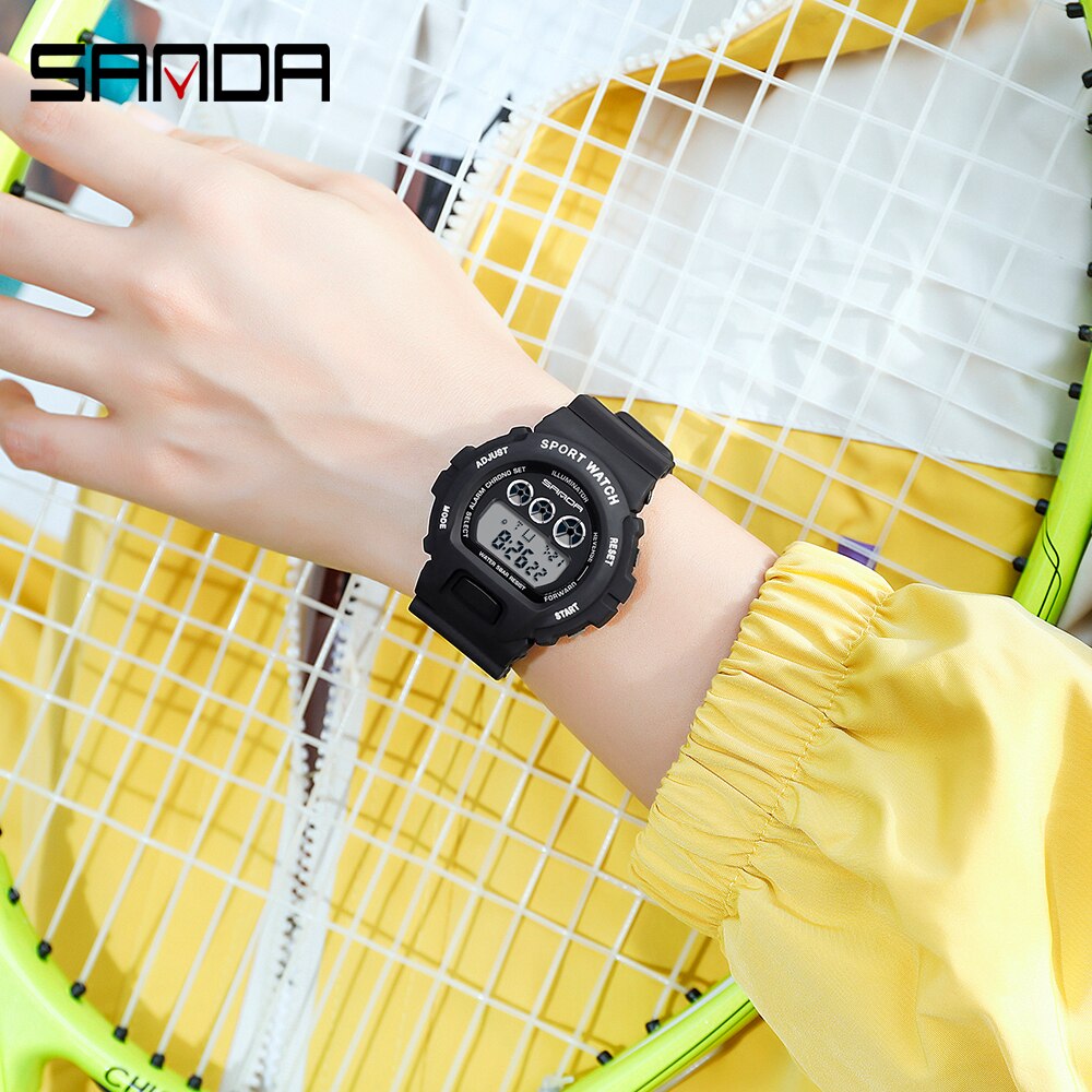 SANDA Women Watches Sports Waterproof Couple Men W... – Vicedeal