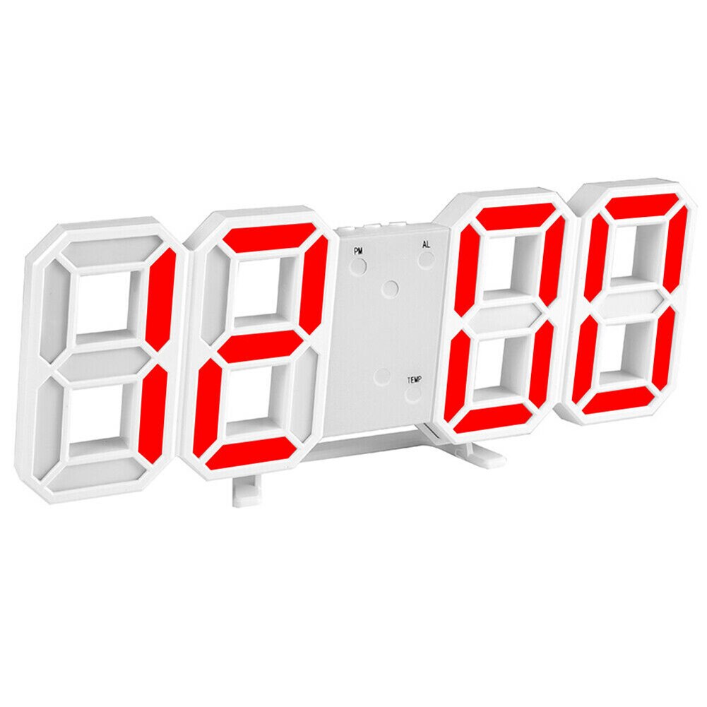Modern LED Digital Clock 3D Electronic Wall Clock ... – Grandado
