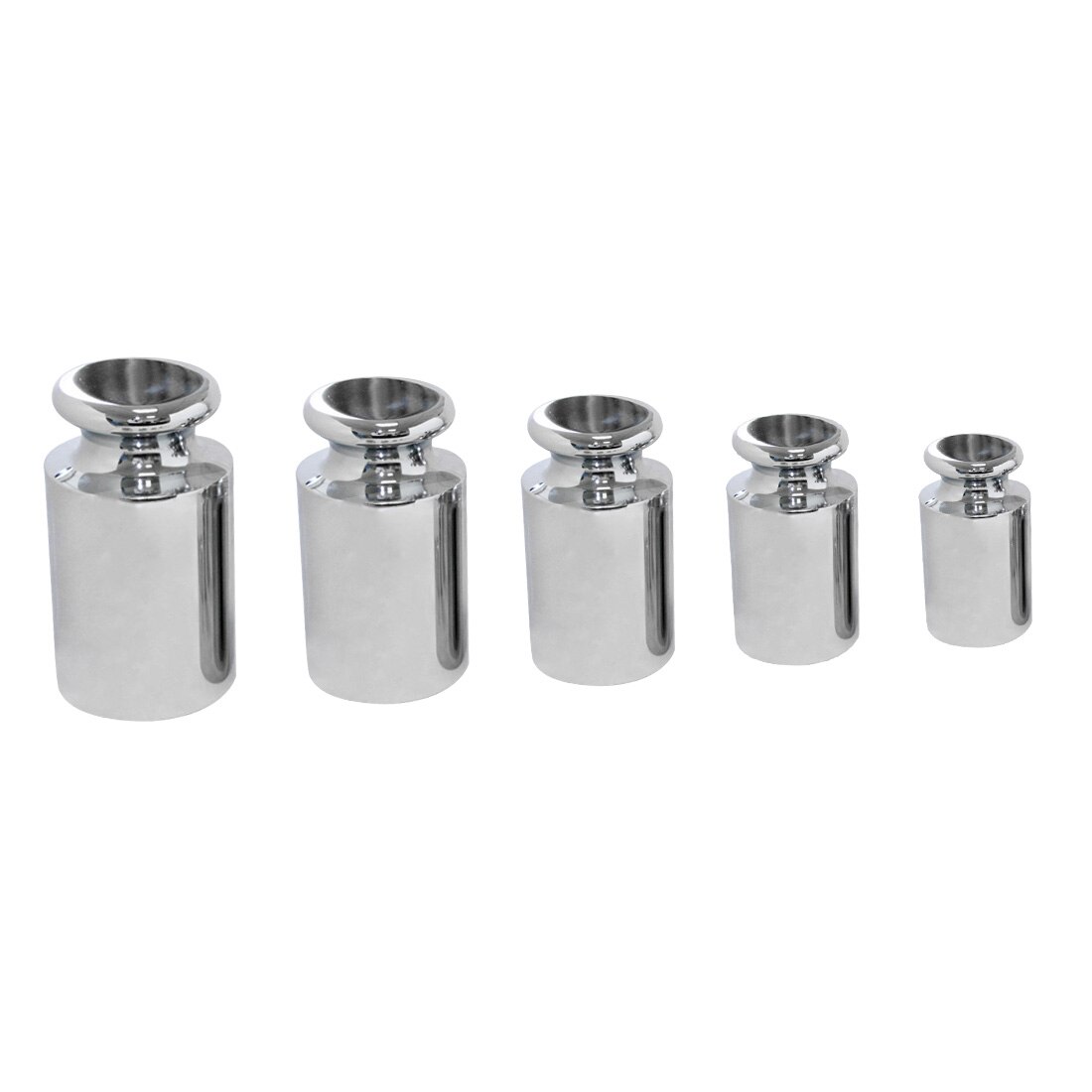 5pcs/set Weight 1g 2g 5g 10g 20g Chrome Plating Ca... – Grandado