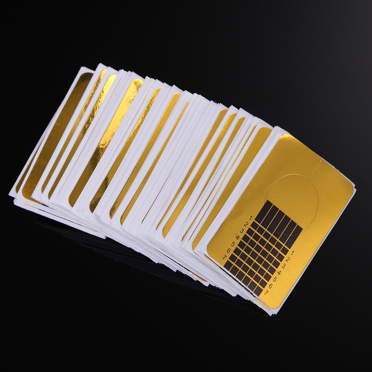 Monja 20/50Pcs Nail Forms Acryl Curve Nagel Sticke... – Grandado