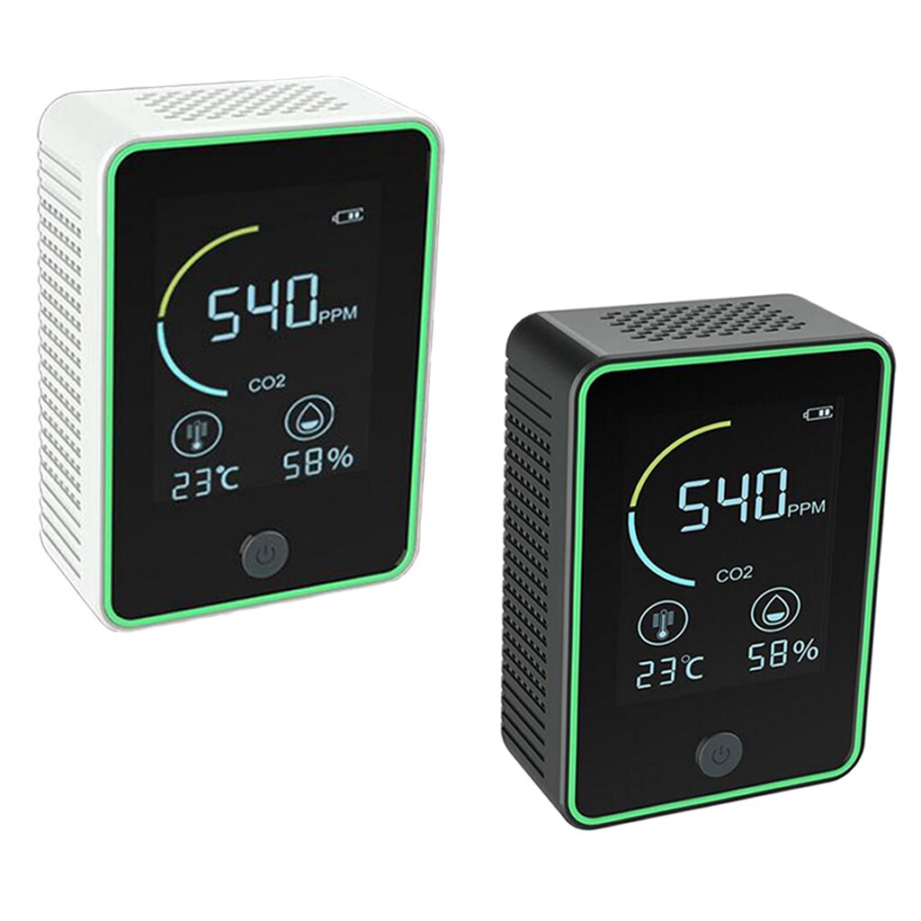 1Pc Luchtkwaliteit Monitor Real Time 1200Mah CO2 M... – Grandado