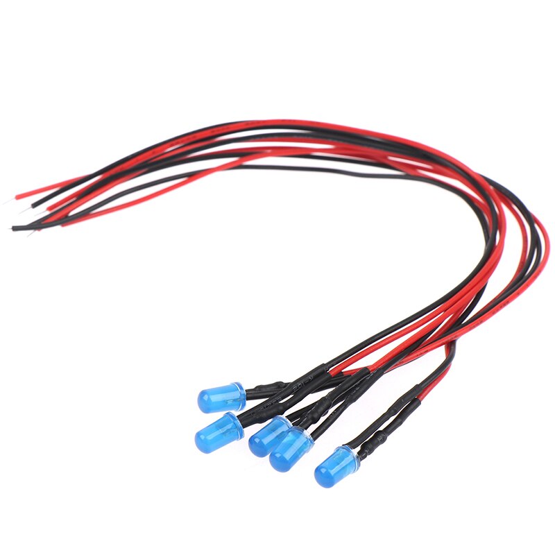 5X Min F3 3Mm 20Cm Pre Wired Led Ronde Licht Lamp ... – Grandado